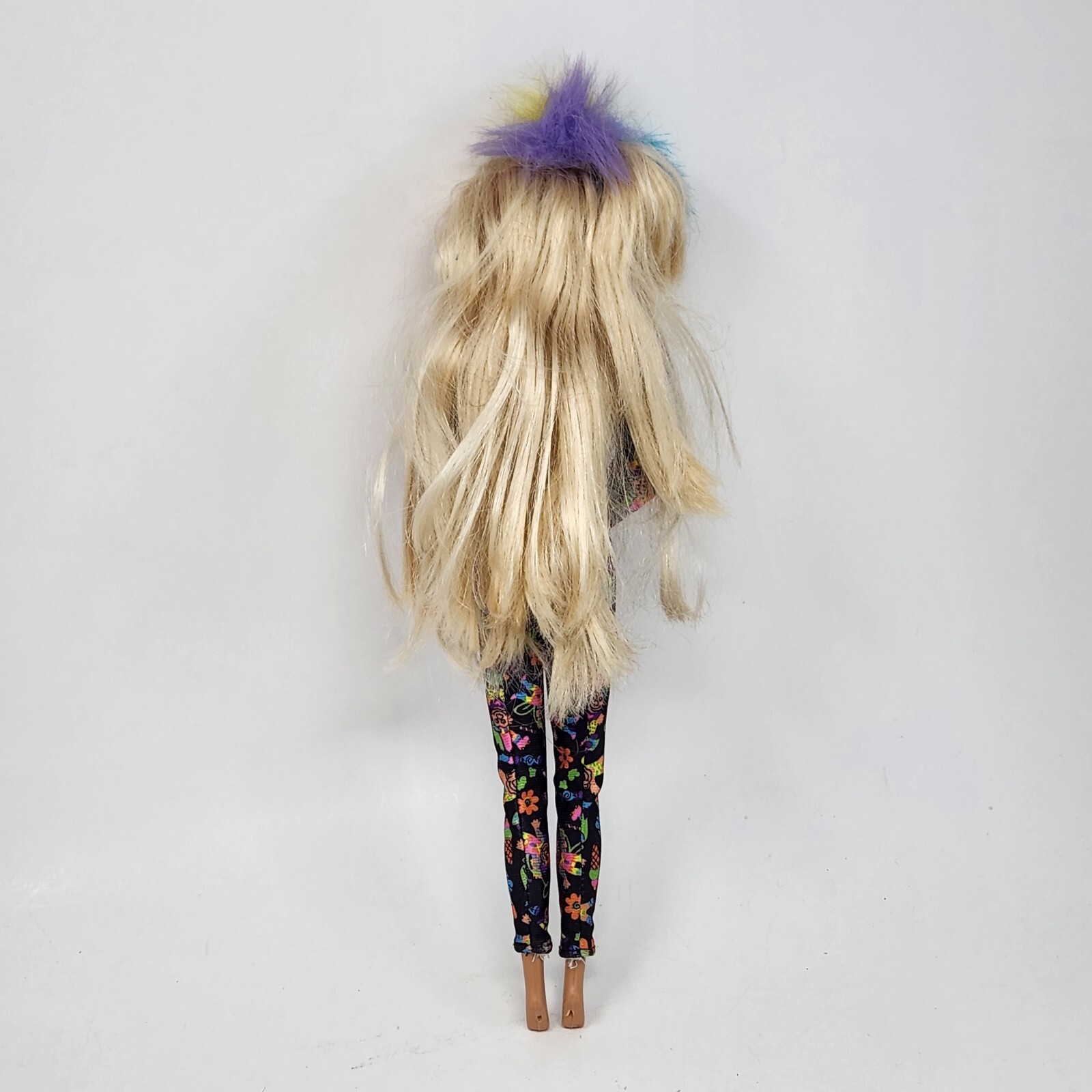 VINTAGE 1992 MATTEL TROLL BARBIE DOLL # 10257 W/ 3 STICKY HAIRS BLUE ...