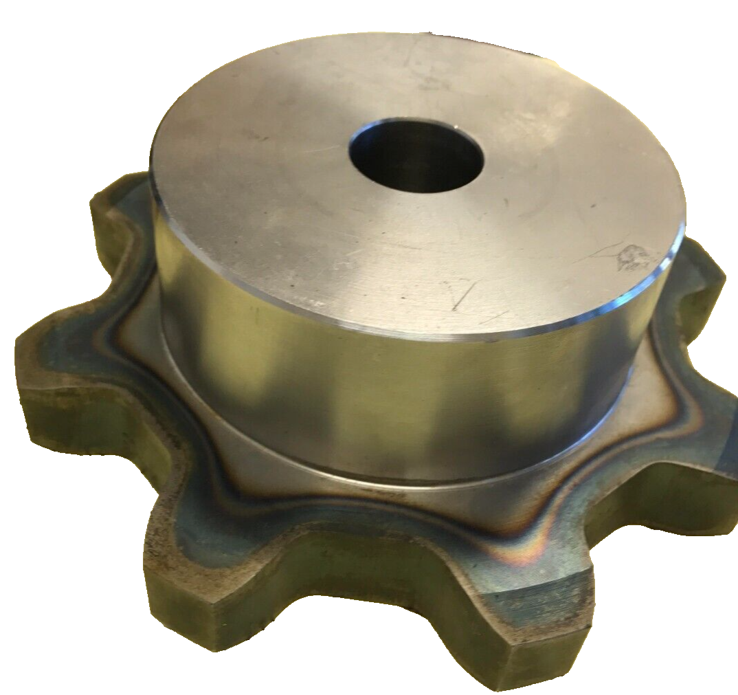 667XB8-1" Stock Bore 8 Tooth Sprocket Fits 667X, 667XH, 667K Pintle ...