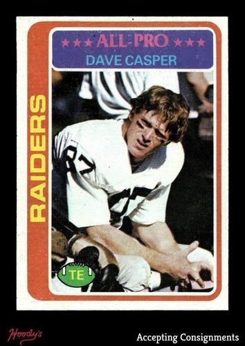 1978 Topps #50 Dave Casper EX - EX/MT ALL-PRO RAIDERS | eBay