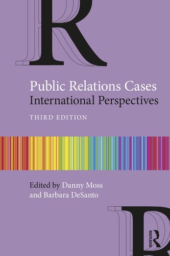 NEW BOOK Public Relations Cases: International Perspectives by Moss ...