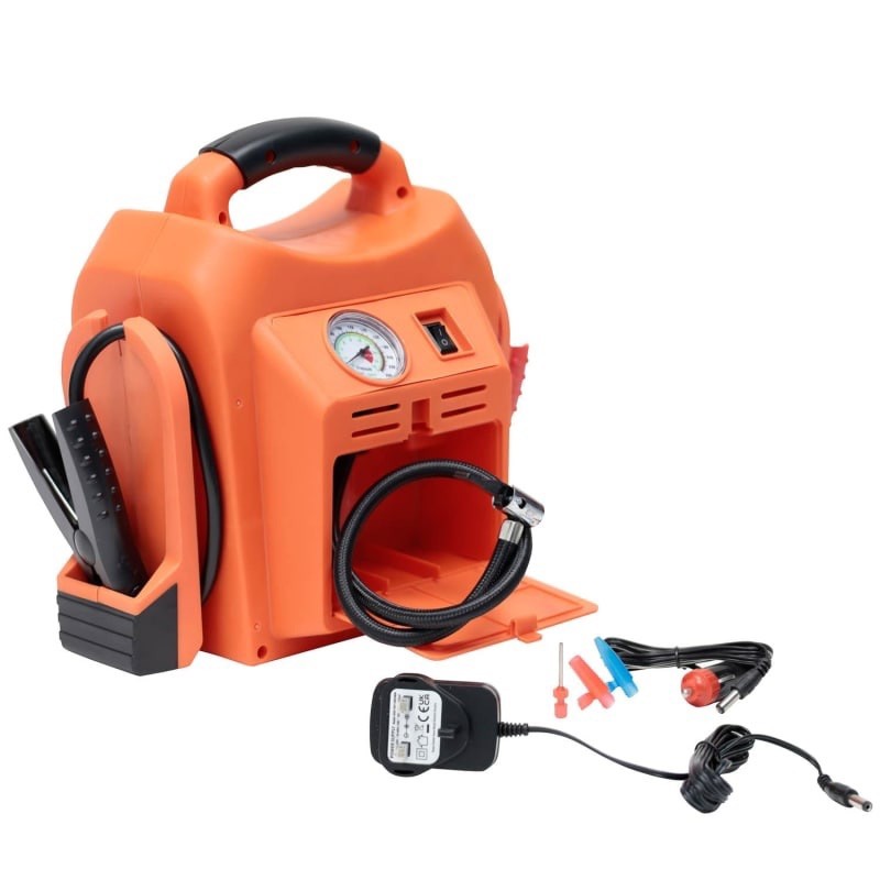 RAC 5 - 1 Car Jump Starter 12V Portable Air Compressor Booster Charge ...