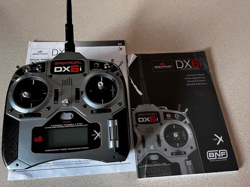 Spektrum DX6i 6-Channel DSMX Radio Control Transmitter 2.4GHz 10 Models ...