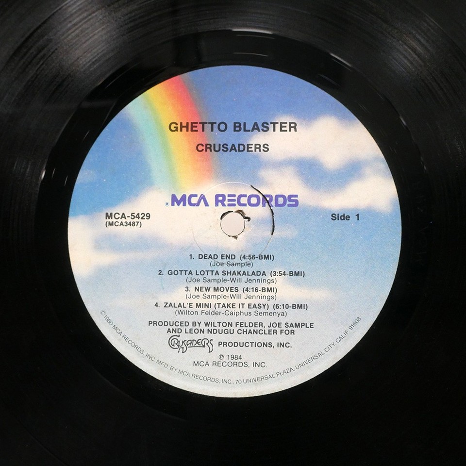 CRUSADERS GHETTO BLASTER MCA MCA5429 US LP | eBay