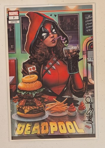 DEADPOOL #7 (NATHAN SZERDY VARIANT)(1ST DAUGHTER ELLIE AS DEADPOOL ...