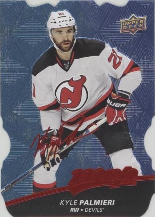 2017-18 Upper Deck MVP - Colors and Contours Level 3 Blue Kyle Palmieri ...