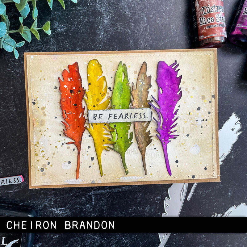 Sizzix Thinlits Die Set - Feathery, 666003 by: Tim Holtz | eBay