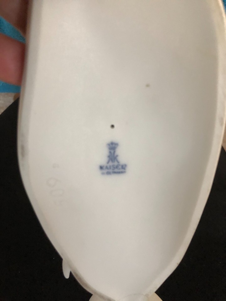 Kaiser "Dolphin" Figurine #509 White Bisque signed W. Gawantka | eBay