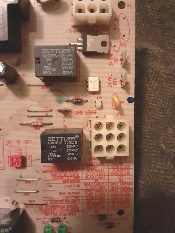 Lennox SureLight 97L4801 / 50A62-121 Furnace Control Circuit Board | eBay