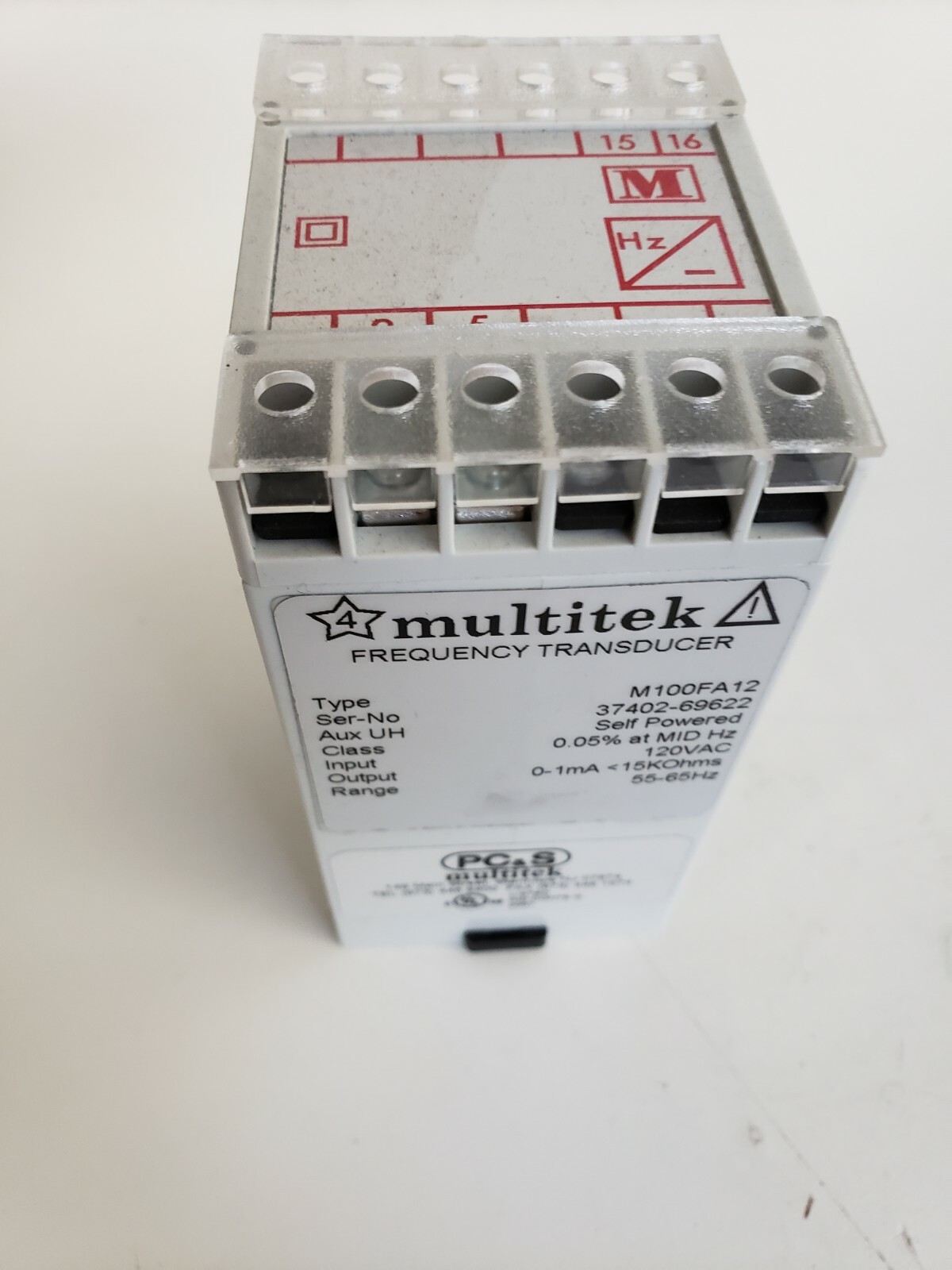 Multitek M100FA12 Frequency Transducer | eBay