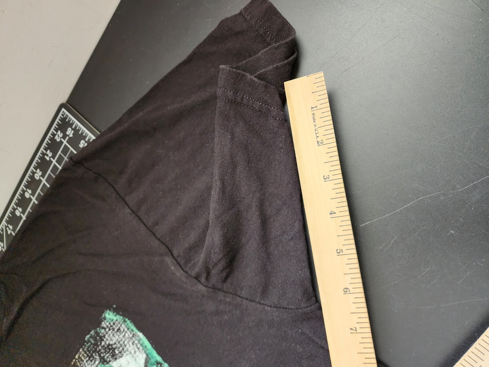 Shaka Active 808 hawaiian flag rasta colors S/S Black… - Gem