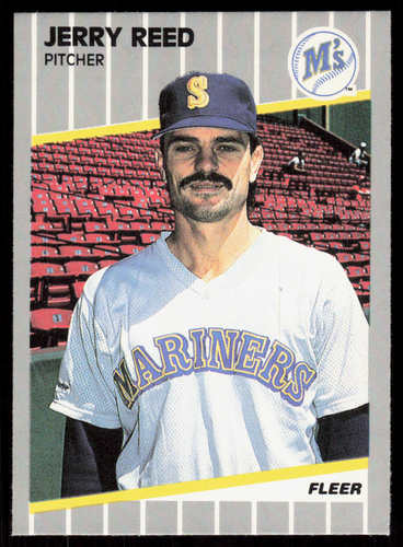 1989 Fleer 557 Jerry Reed Seattle Mariners | eBay