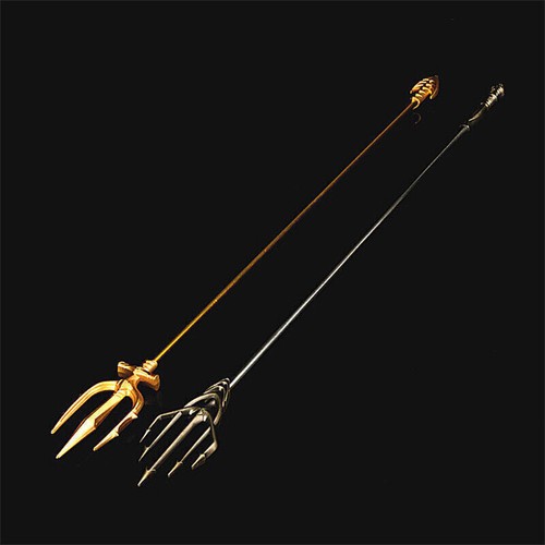 1/6 12in Trident of Aquaman Action Figure Accessory 40cm Metal Cosplay ...