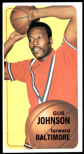 1970-71 Topps #92 GUS JOHNSON Baltimore Bullets EXMT-NM | eBay