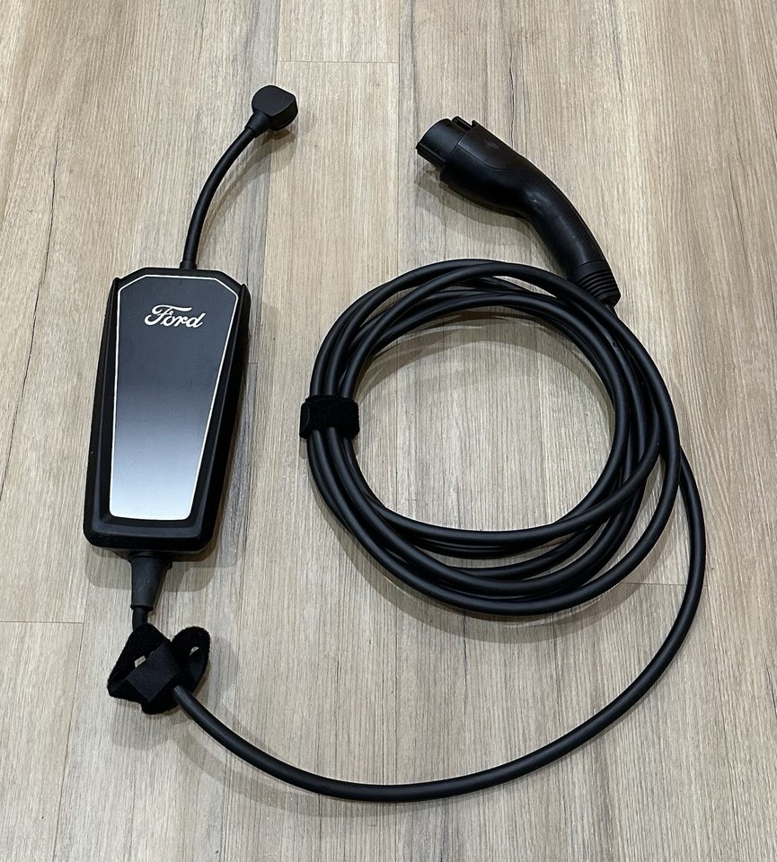OEM Ford Mustang Mach-E & F-150 Lightning EV Charger 120v & 240v plugs ...