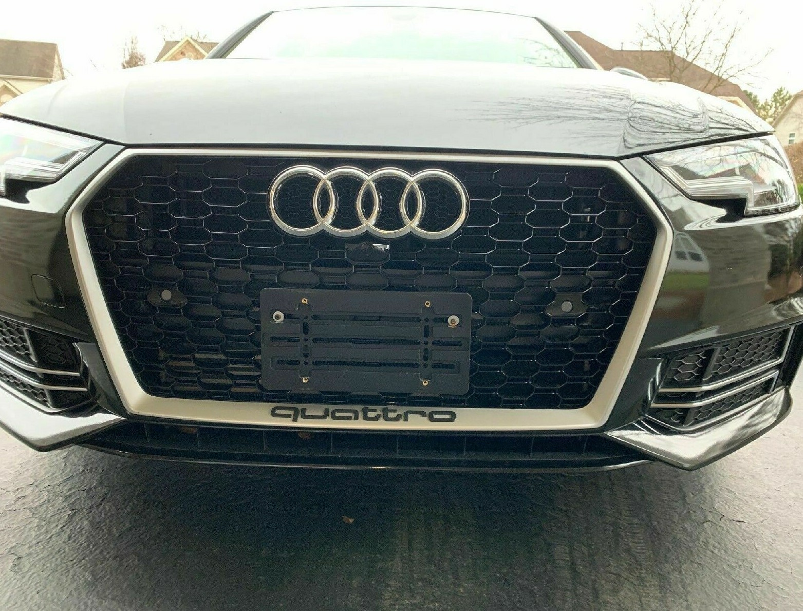 License Plate Tag Holder Mounting Relocator Adapter Bumper Kit Bracket ...