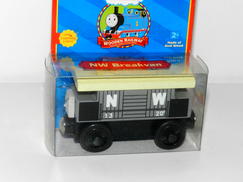 THOMAS & FRIENDS WOODEN RAILWAY NW BREAKVAN NEW 2001 LEARNING CURVE | eBay