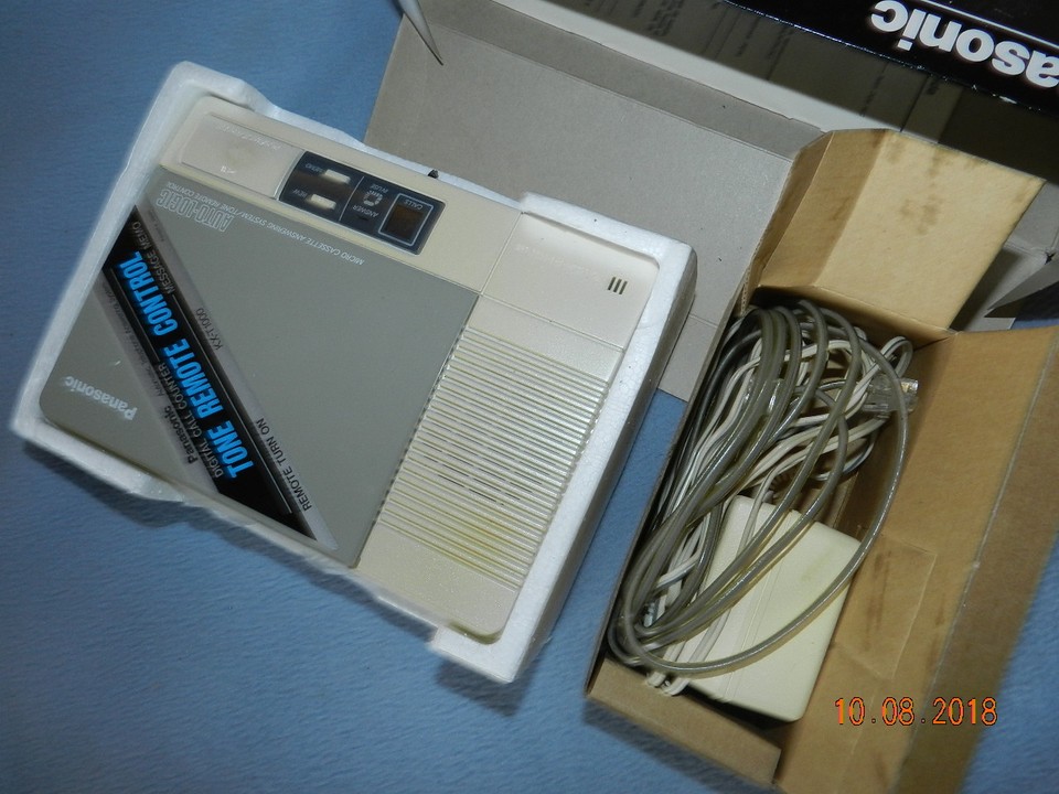 Panasonic KX-T1000 Easa-Phone Automatic Telephone Answering Machine ...