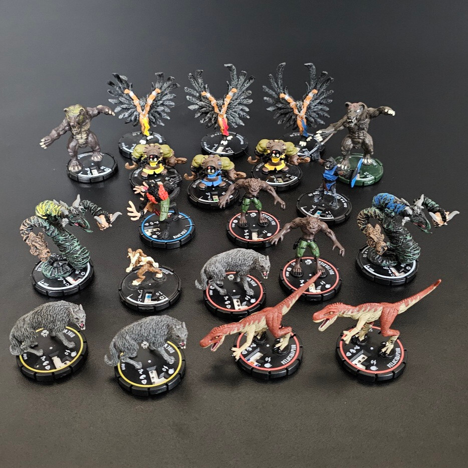 Black Friday Auction: Lot of 20 MONSTERS & BEASTS - Mage Knight ...