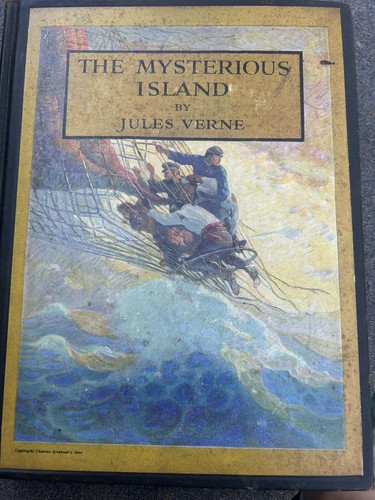 The Mysterious Island by Jules Verne 1935 Charles Scribner’s Sons ...