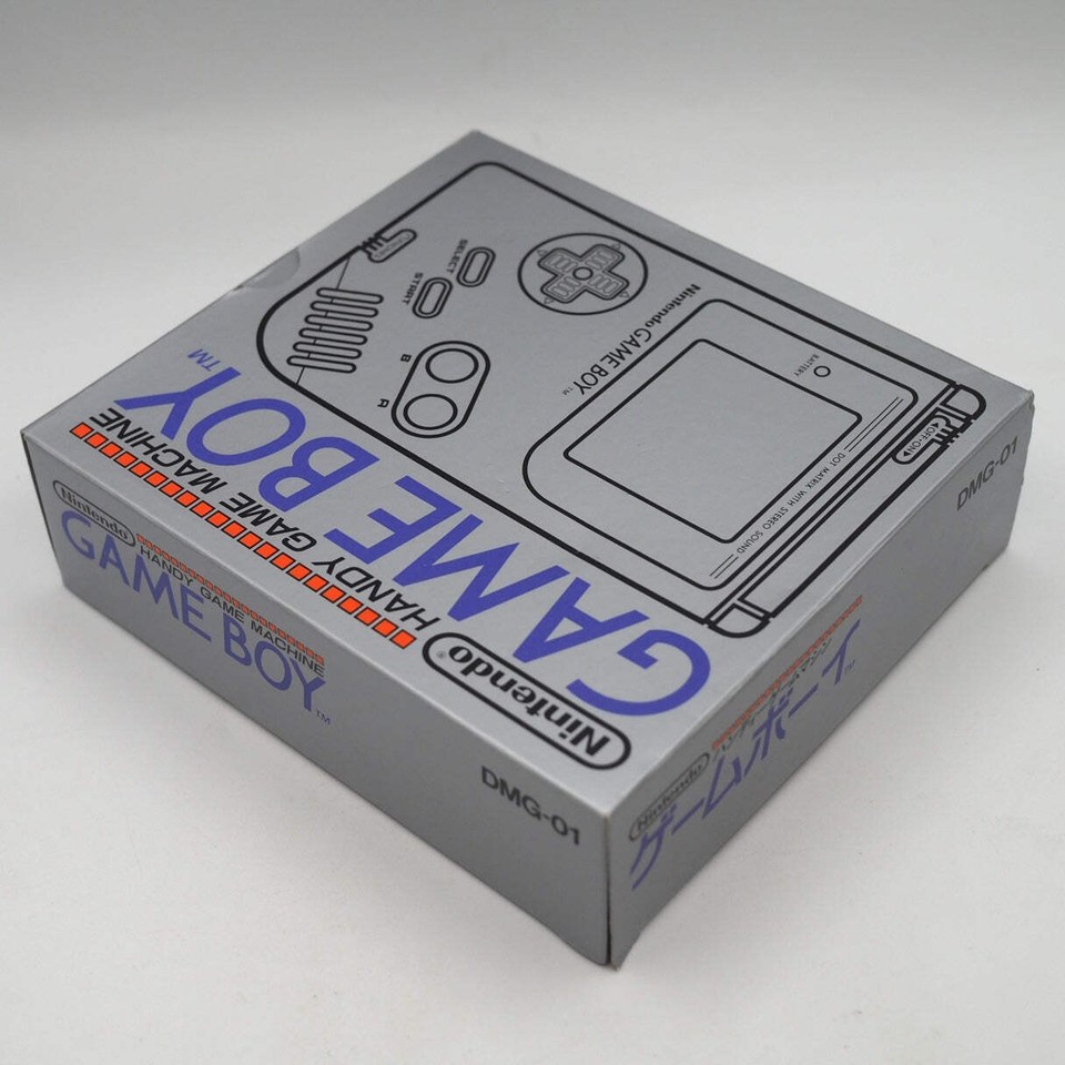 Nintendo GAME BOY Handheld Console DMG-01 Boxed Gray Tested Working ...