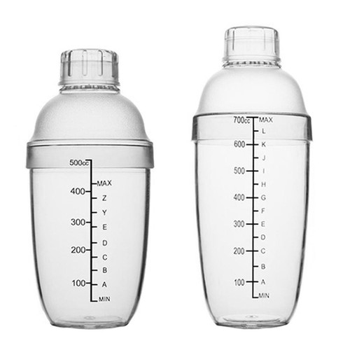 Transparent Shake Bottle Small Shaker Cup Heat Resistant Milk Tea ...