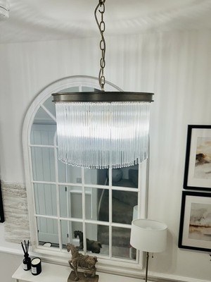 *TWO* LAURA ASHLEY MANON PENDANT LIGHTS (Chester Le Street) | eBay UK