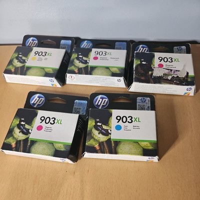 5 x Genuine Original HP 903 Printer Ink Cartridge BOXED | eBay UK