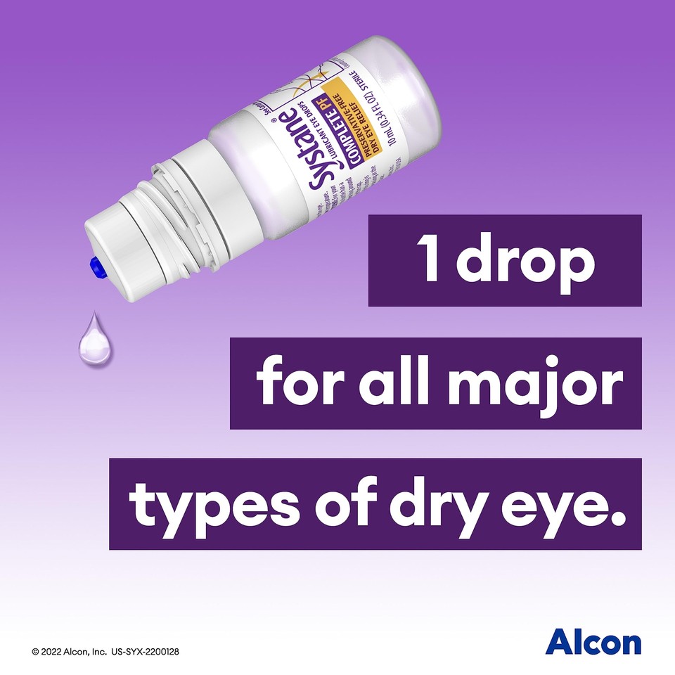 COMPLETE PF Multi-Dose Preservative Free Dry Eye Drops 10ml | eBay