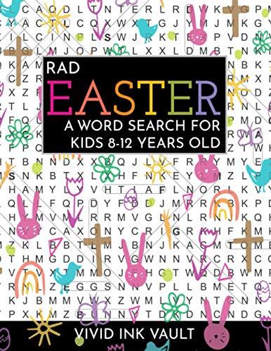 Rad Easter - A Word Search for Kids 8-12 Years Old (Rad Ho... by Vivid ...