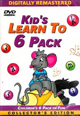 Kid's Learn To (6 Pack) - DVD - Very Good - - - 1 - - Color,Color - 0 ...