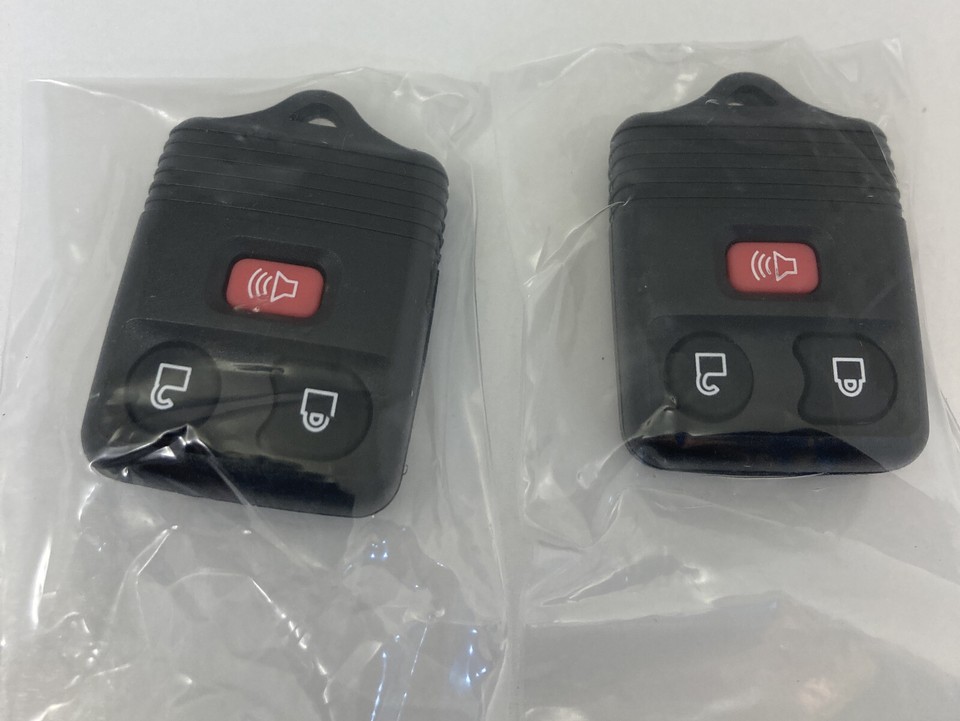 Replacement Car 3 Buttons Shell Pad Alarm Remote Key Fob Case For Ford ...