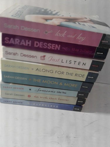 Lot of 8 Sarah Dessen Books - Paperbacks...#1 | eBay