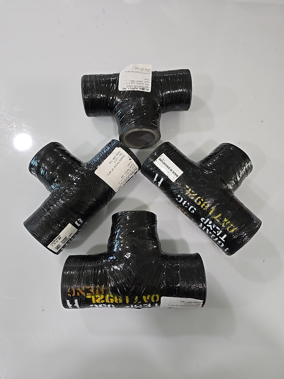 Bondstrand 2" Tee Degree Wet Exhaust Coupling LOT Of 4 Pcs | eBay