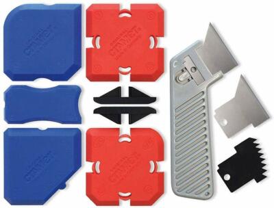 Cramer Fugi Kit 11 Piece Silicone Sealant Tool Profiling Kit | eBay