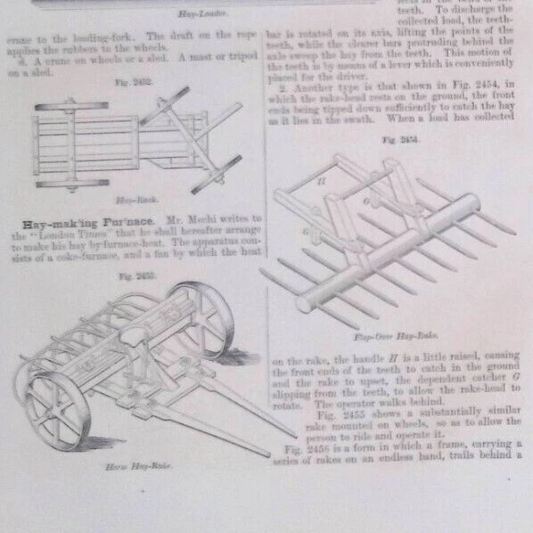 Mechanical Reaper Diagram