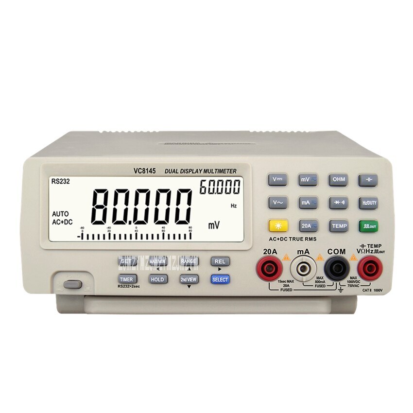 New VC8145 Desktop Digital Multimeter Digital Bench Top Multimeter 110V ...