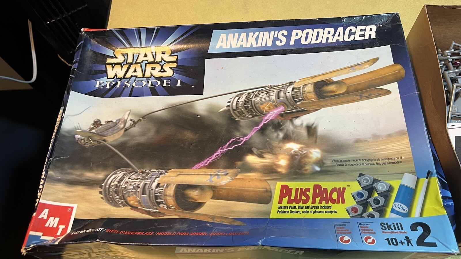 Vintage AMT Star Wars Episode 1 Anakin's Podracer Model Kit 1:32 NIB | eBay