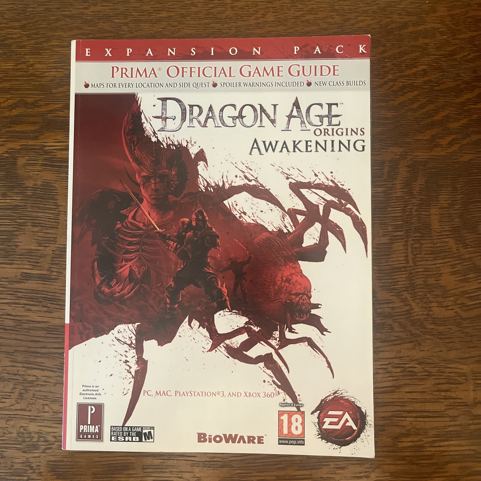 DRAGON AGE ORIGINS AWAKENING PRIMA OFFICIAL GAME GUIDE- EXPANSION PACK ...