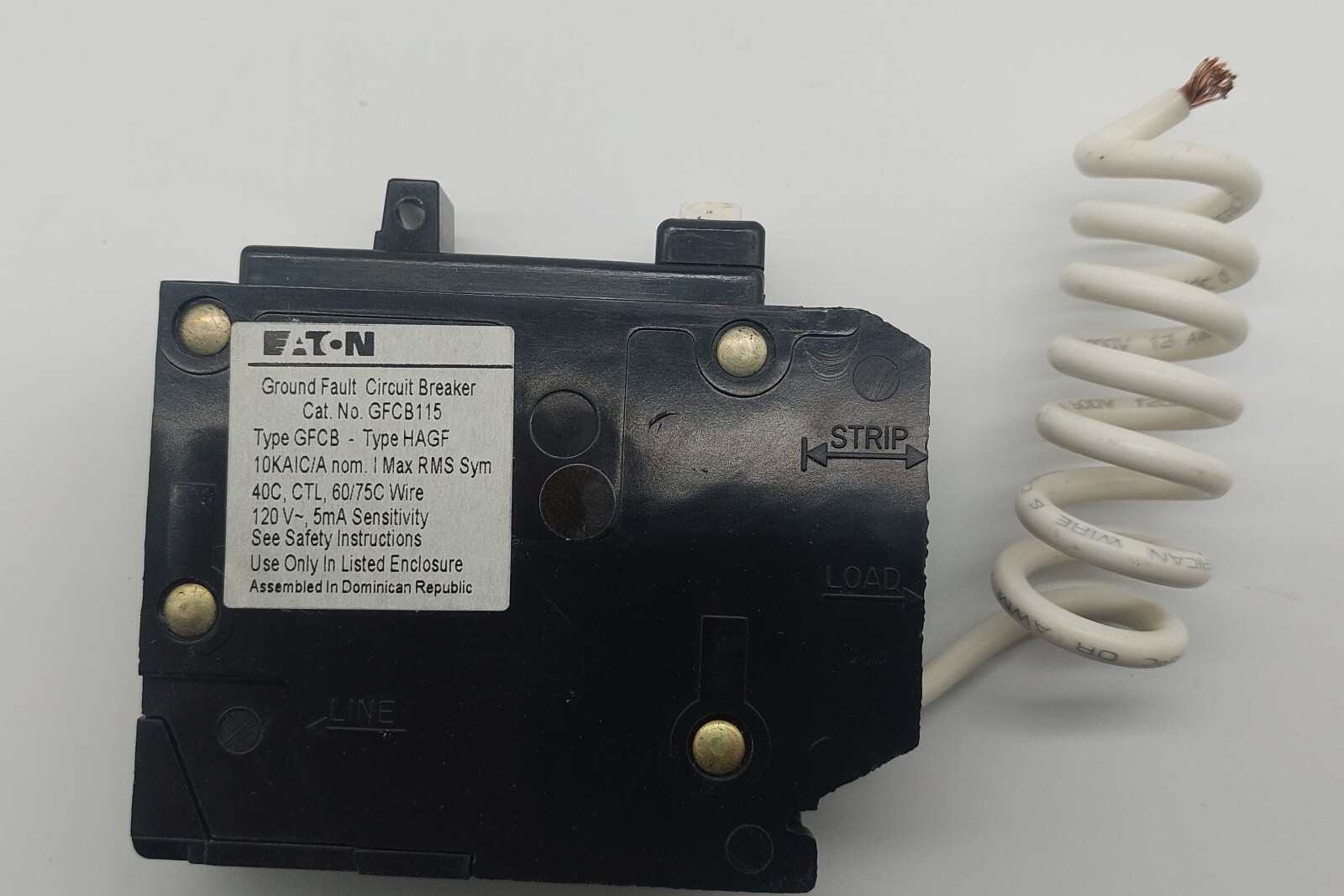 Cutler-Hammer+GFCB115+15A+120V+Circuit+Breaker for sale online | eBay