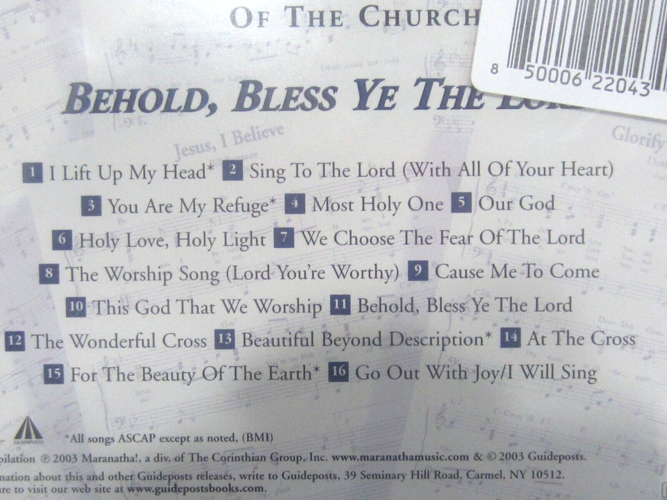 Greatest Praise Songs of the Church- Behold, Bless Ye The Lord- 16 ...