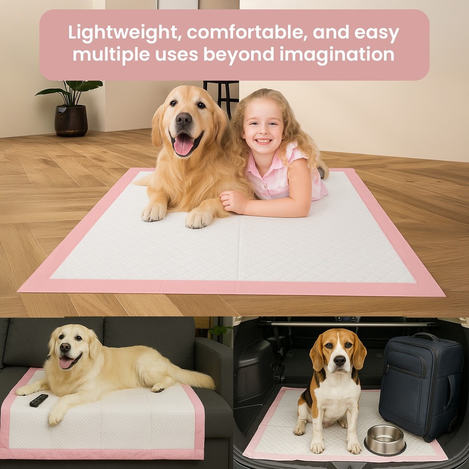 Pet Training Pads for Dogs Ultra Absorbent Puppy Pee Pads Leak Proof ...
