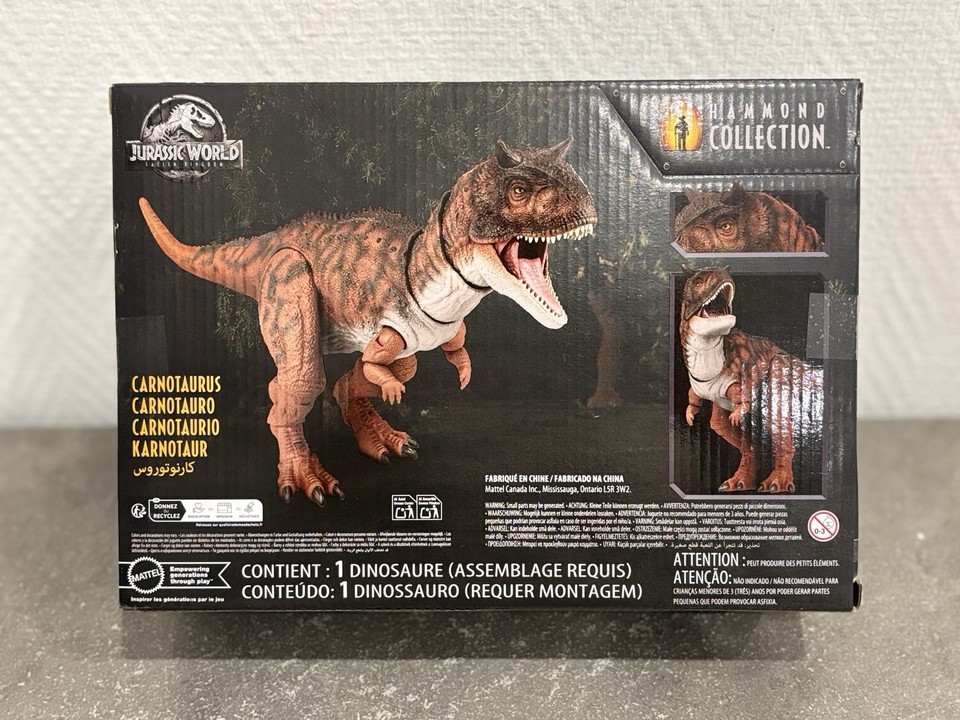 Jurassic World Hammond Collection Carnotaurus !!! | eBay