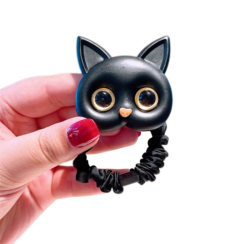 Cartoon Cats Scrunchies Intestine Cloth Ring Scrunchy Hair Band for ...