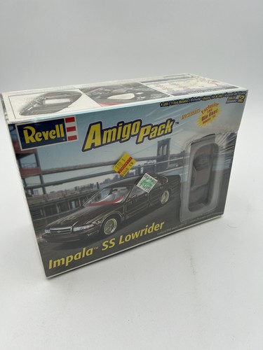 Revell Impala SS Lowrider Amigo Pack 1/25 Model Kit + Diecast 85-6686 ...