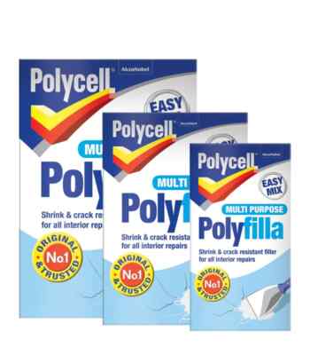 Polycell MultiPurpose Polyfilla Drillable Sandable Quick Drying Powder ...
