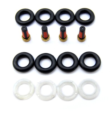FUEL INJECTOR SERVICE KIT FOR ROVER MG 25 45 ZR ZS ZT MGF 1.4 1.8 K ...