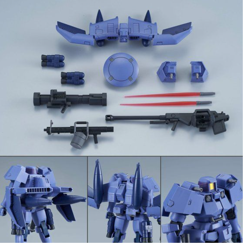 BANDAI HG 1/144 OZ-06MS LEO FLIGHT UNIT TYPE Plastic Model Kit Gundam F ...
