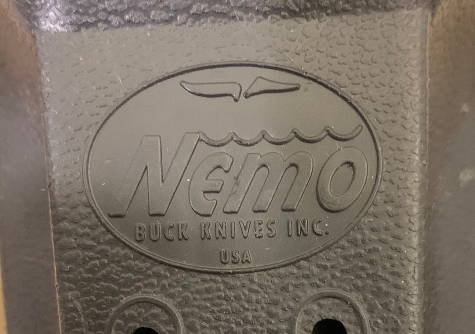 RARE BUCK 122 NEMO DIVE KNIFE USED IN BOX BT-2 | eBay