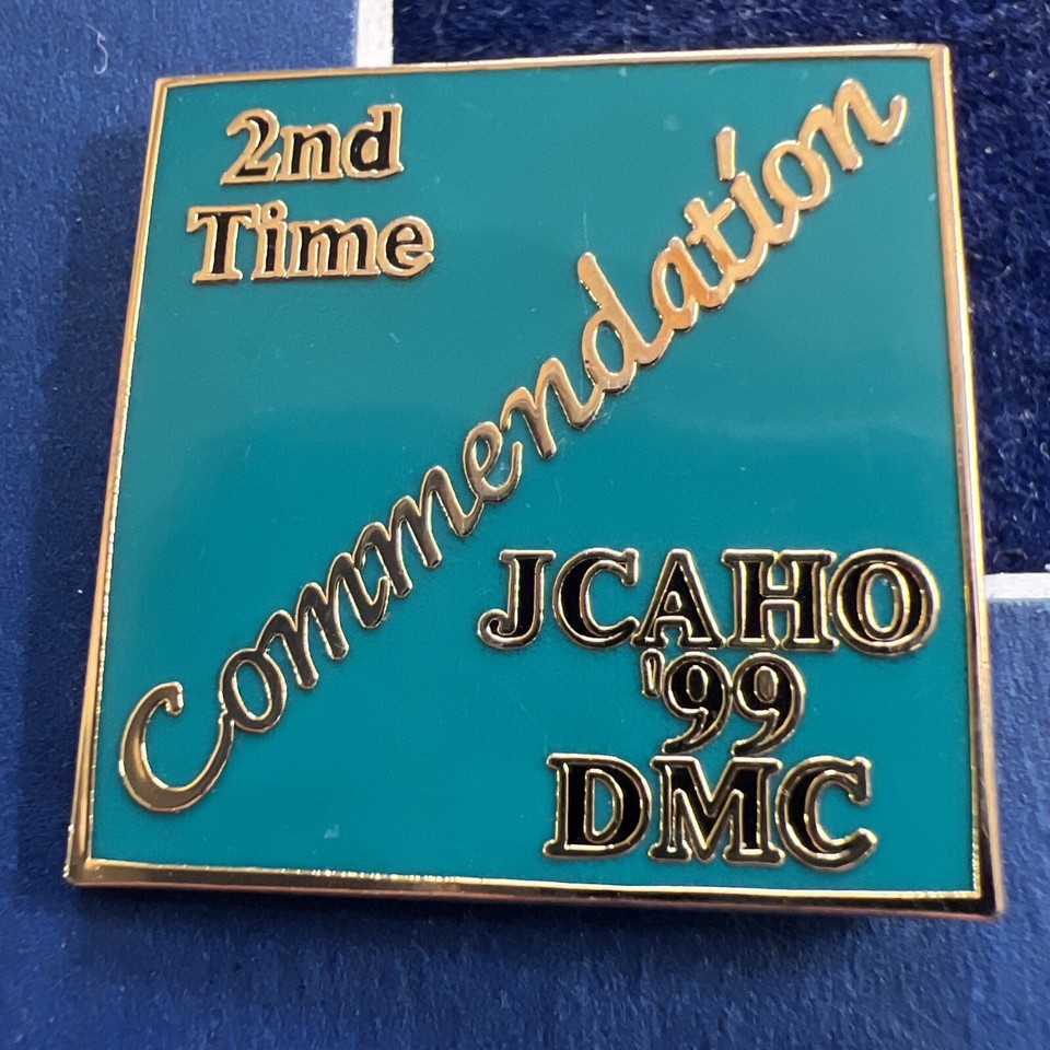 Vintage 1999 2nd Time Commendation JcaHo’90 DMC Pin Back | eBay