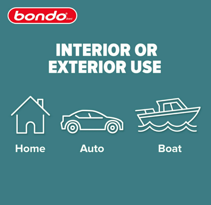 Bondo® Short Strand Fiberglass Reinforced Filler SS-PT-ES, 21 oz | eBay